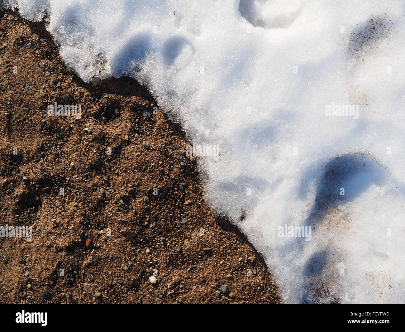 Sand and Snow. background Stock Photo - Alamy