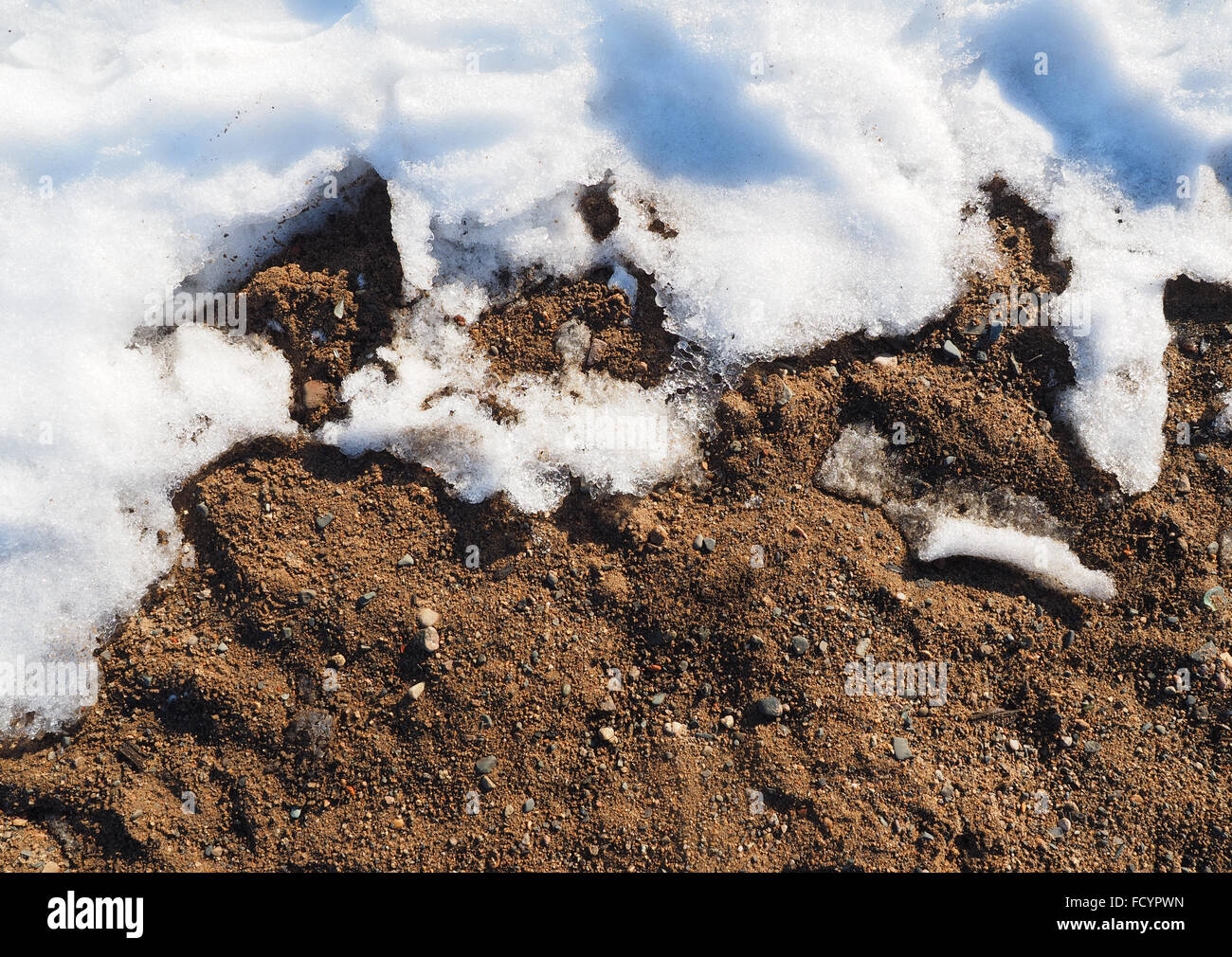 Sand and Snow. background Stock Photo - Alamy