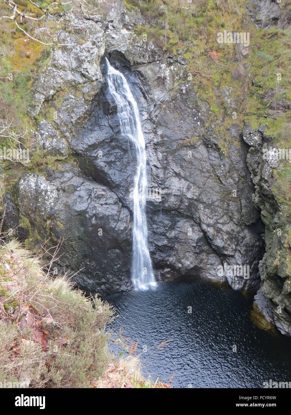 The Fall of Foyers waterfall on the River Foyers, south of Inverness ... The Fall of Foyers waterfall on the River Foyers, south of Inverness ...