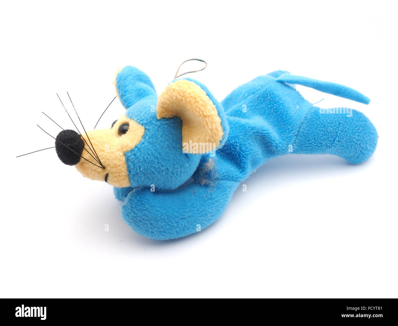 soft toy mouse on a white background Stock Photo - Alamy