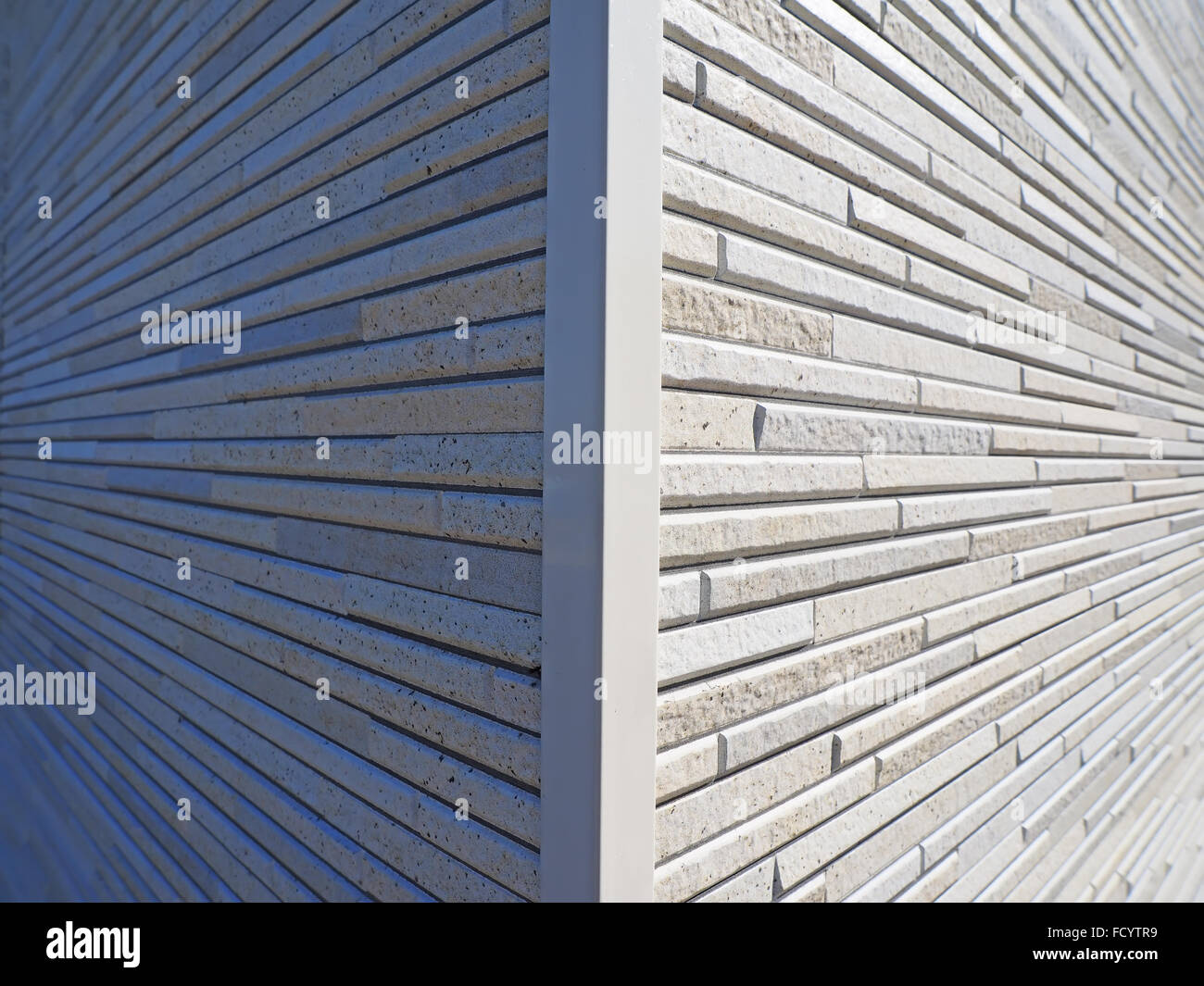the angle of the light walls of the house Stock Photo - Alamy