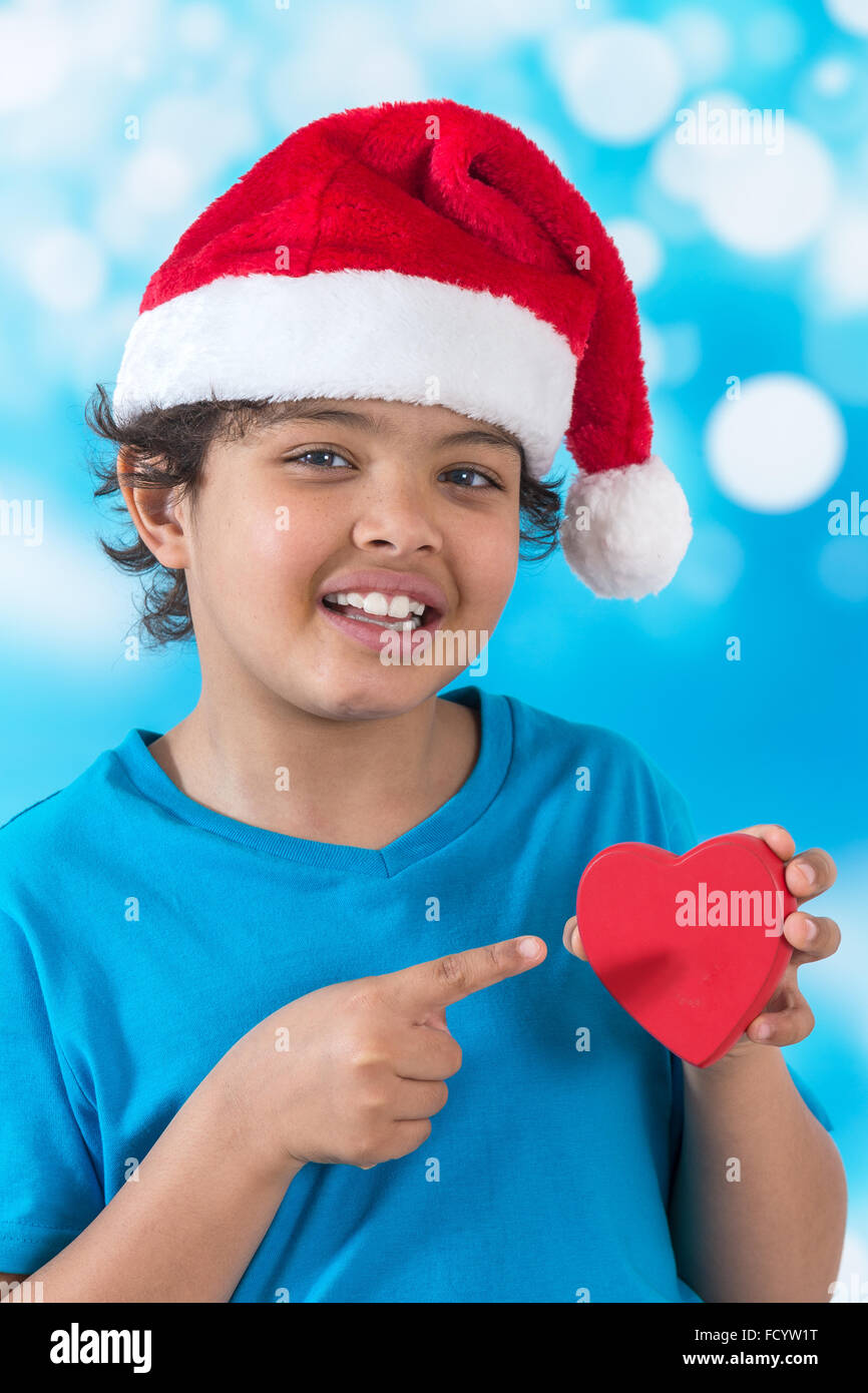 Heart santa hi-res stock photography and images - Alamy