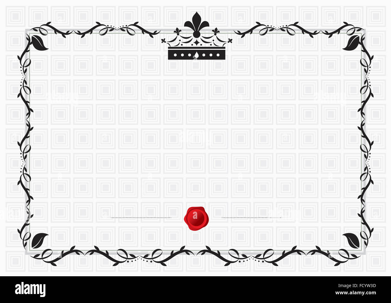 Frame with vines Stock Photo - Alamy