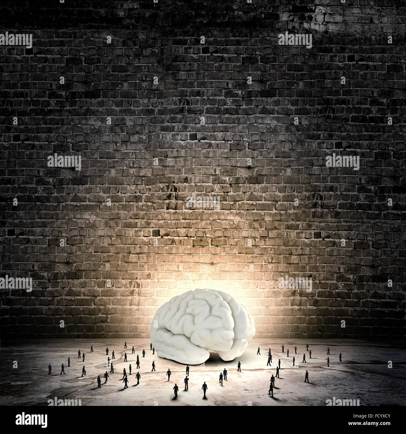 Big brain little people hi-res stock photography and images - Alamy