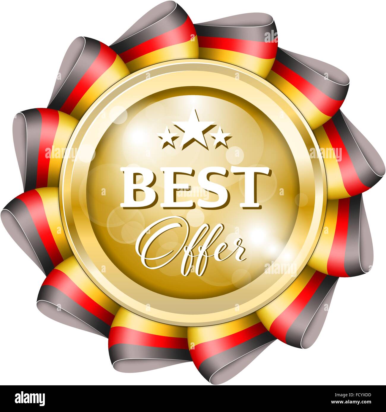 Blue best offer badge Stock Vector Image & Art - Alamy
