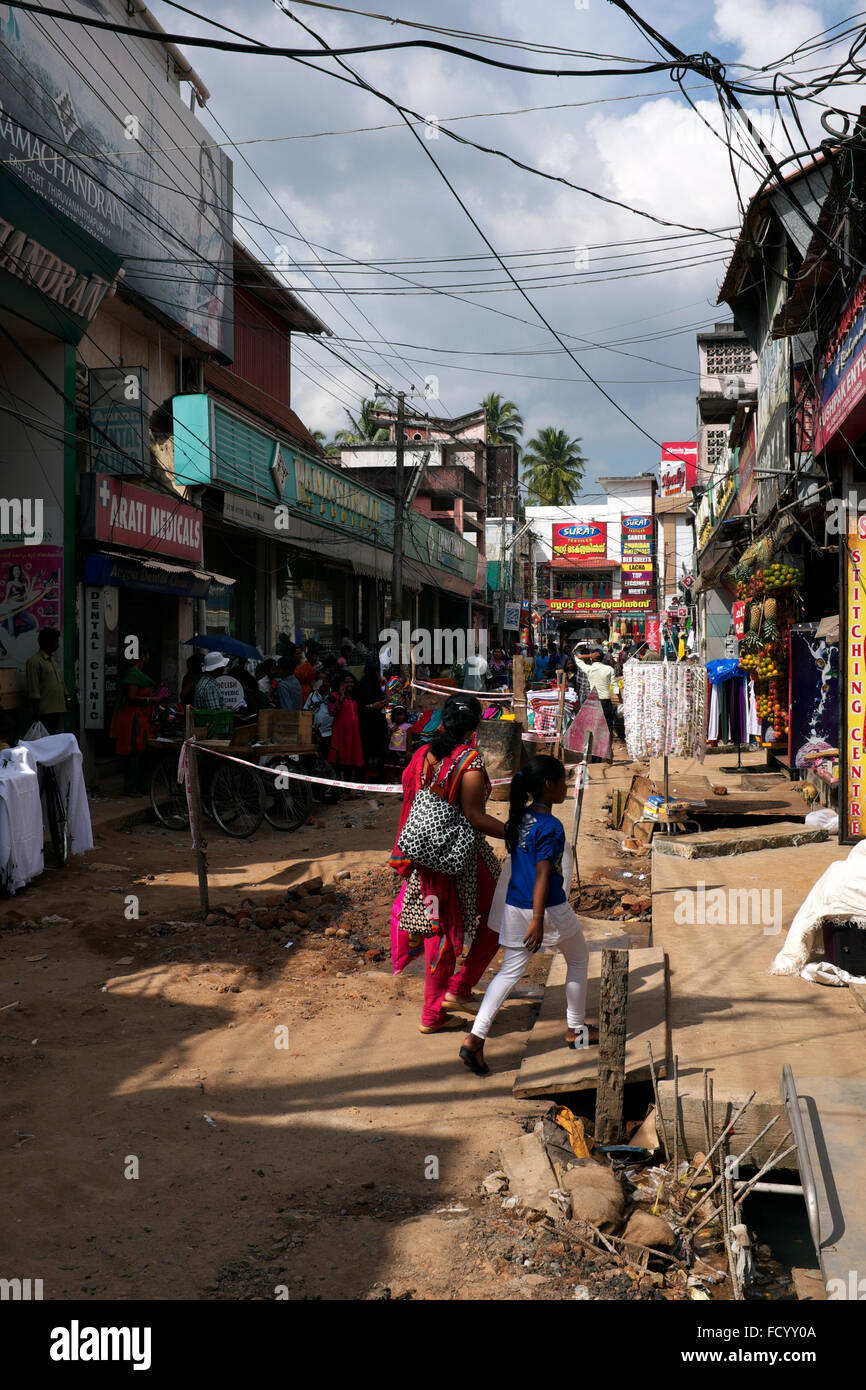 Road near the Padmanabhaswamy temple, Thiruvananthapuram, (Trivandrum ...