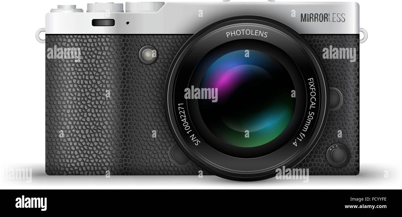 Digital mirrorless Stock Vector Images - Alamy