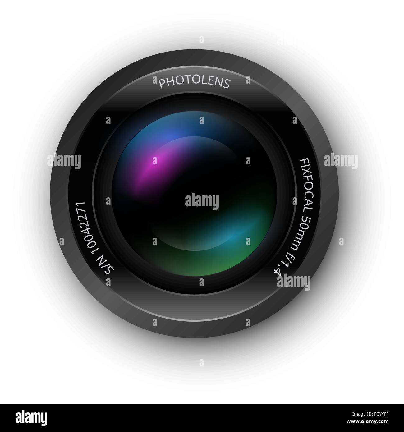 50 lens Stock Vector Images - Alamy