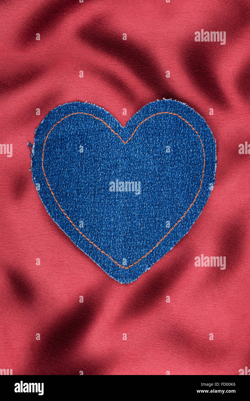 Red stitching on white cloth hi-res stock photography and images - Alamy