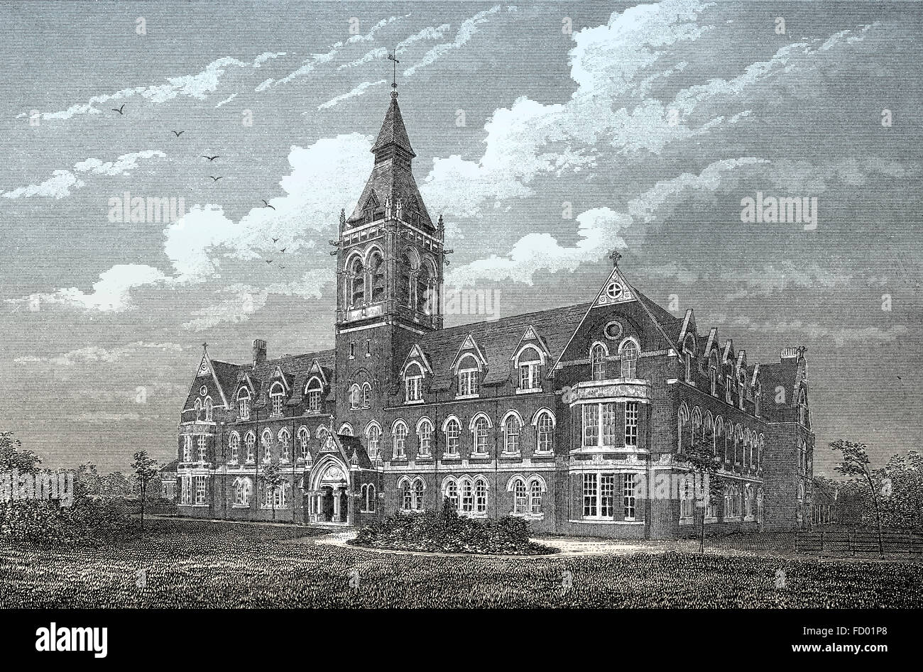 Royal Victoria Patriotic Asylum for Girls, 19th century, now the Royal ...