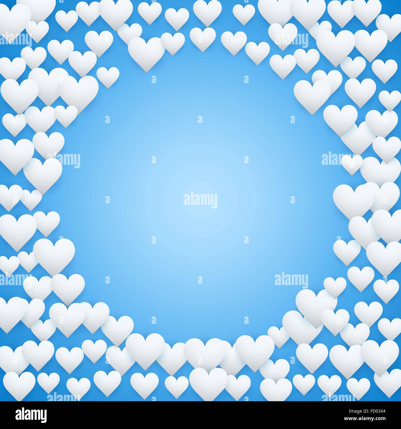 Blue Valentines day background Stock Vector Image & Art - Alamy