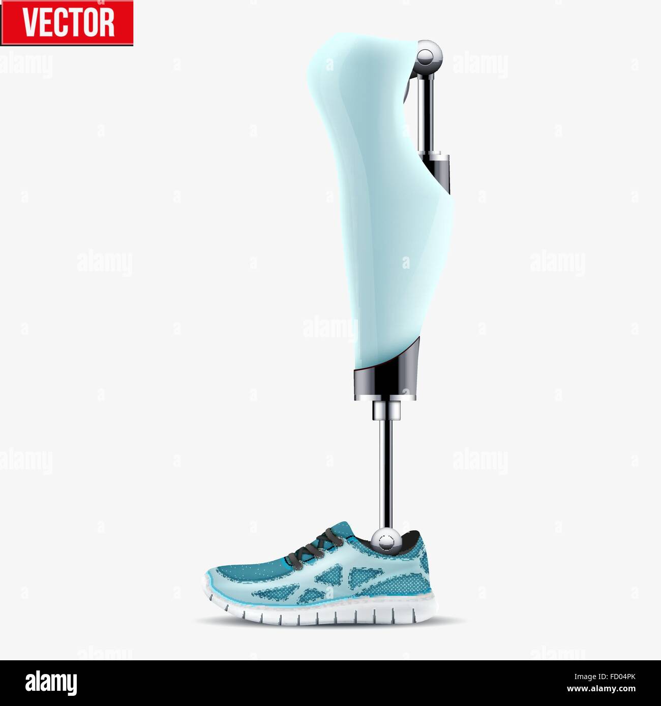 Original Modern Prosthetic leg mechanism Stock Vector Image & Art - Alamy