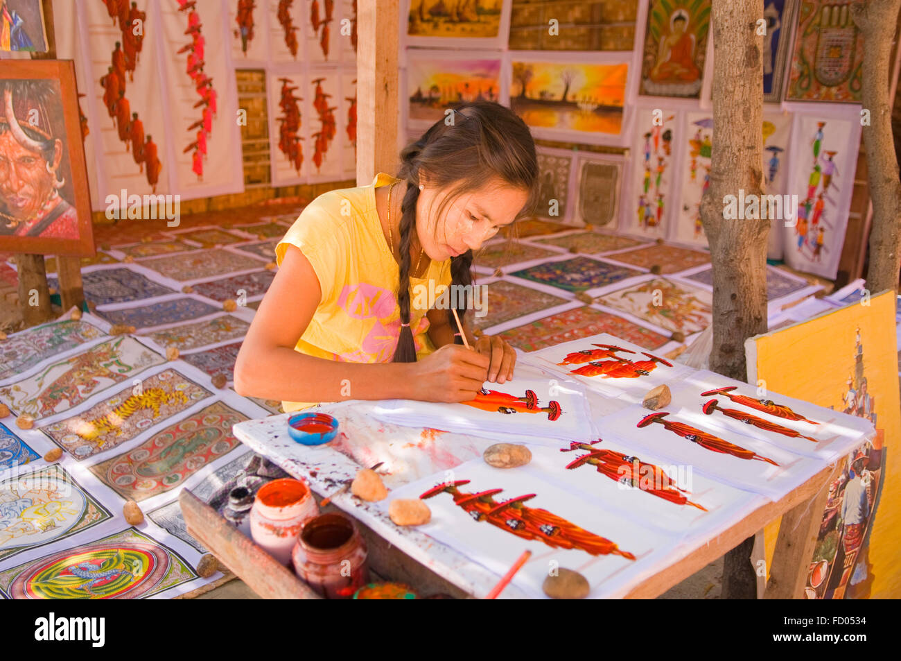 Bagan art hi-res stock photography and images - Alamy