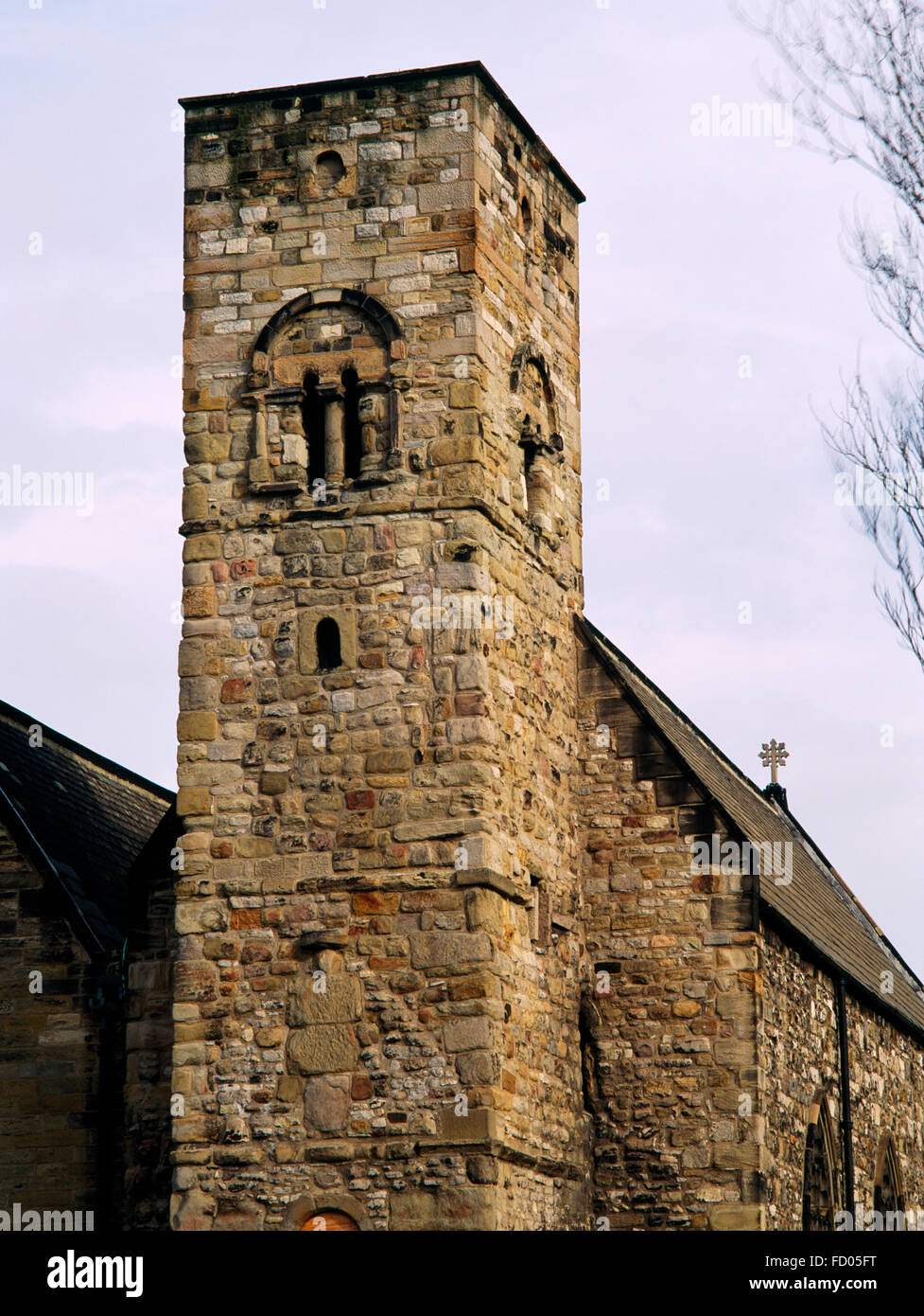 Monkwearmouth monastic church, Sunderland: C11th tower built above the ...