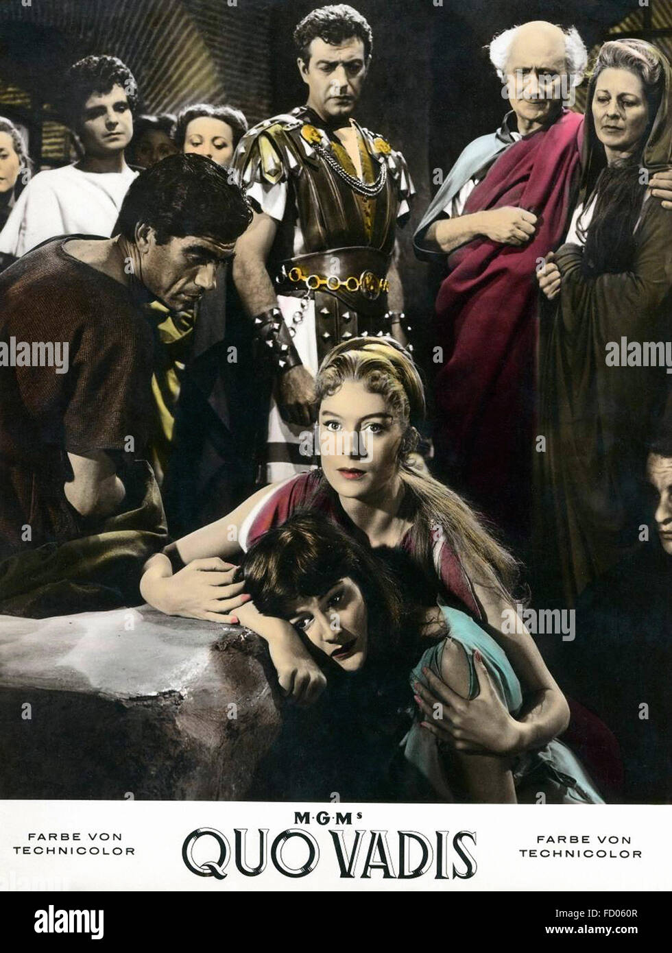 Quo Vadis (1951) - German Movie Poster Stock Photo - Alamy Quo Vadis (1951) - German Movie Poster Stock Photo - Alamy