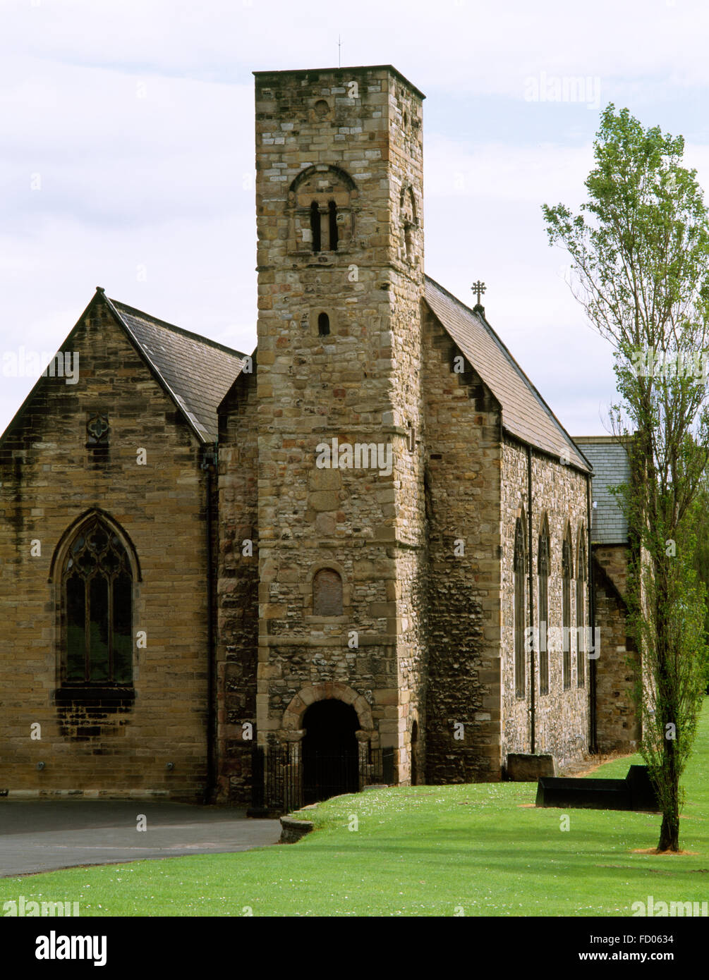 Monkwearmouth monastic church, Tyne and Wear: C11th tower built above ...