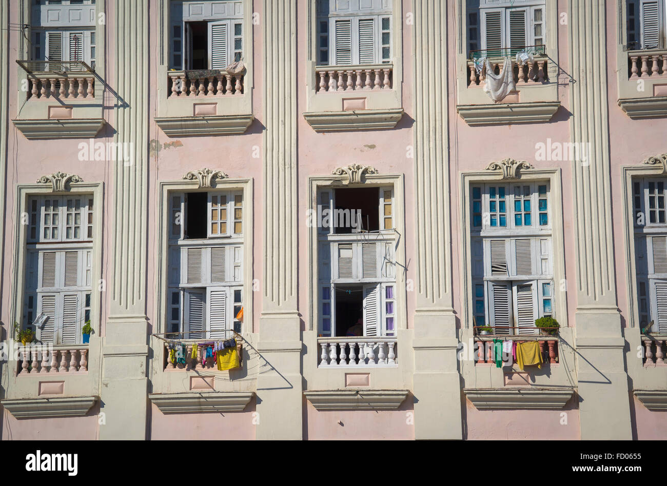windows in havana,cuba Stock Photo - Alamy