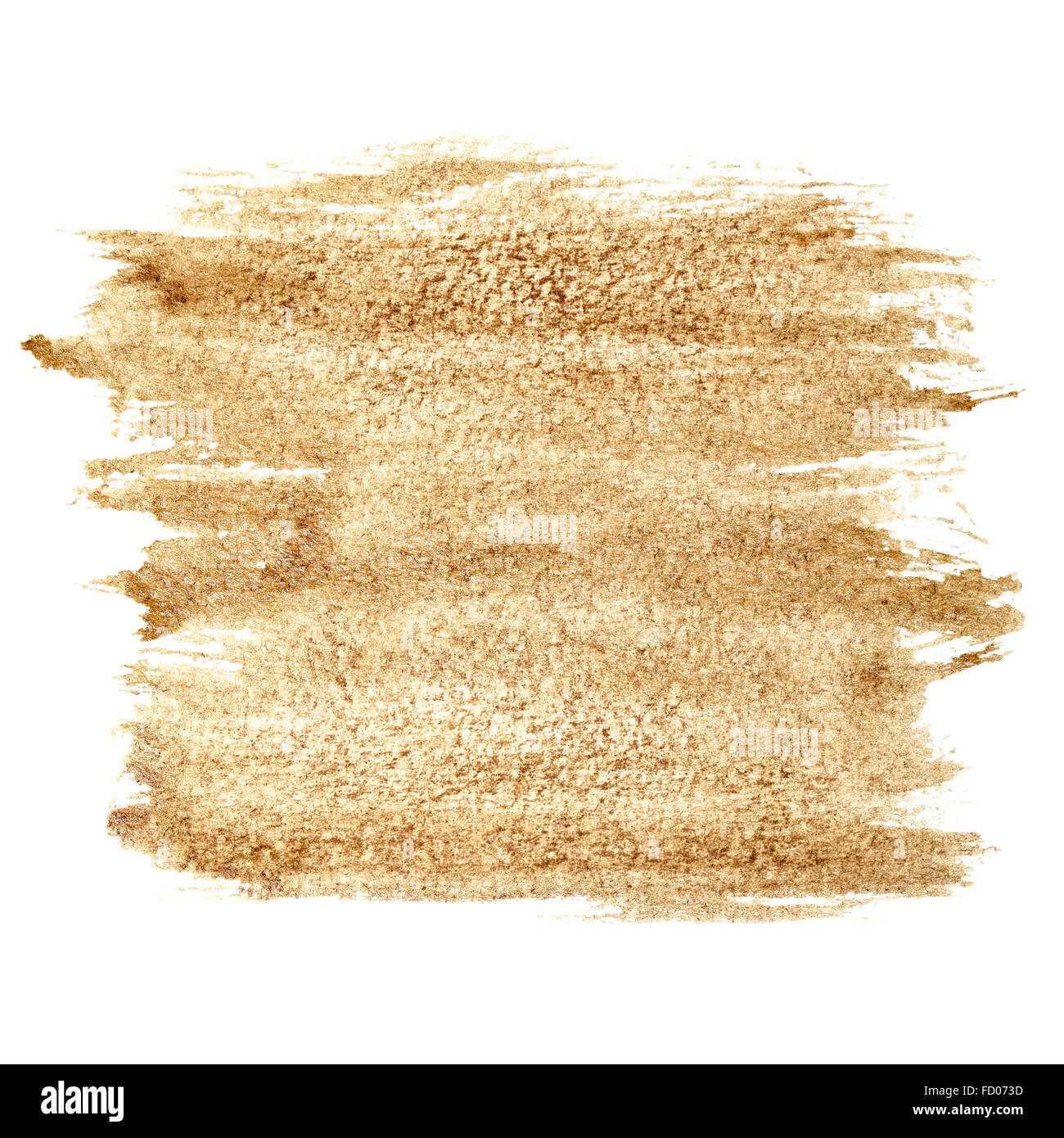 Coffee strokes isolated on white background -- space for your own text ...