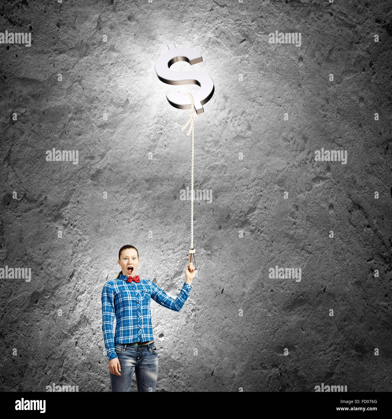 Dollar sign shaped balloon hi-res stock photography and images - Alamy