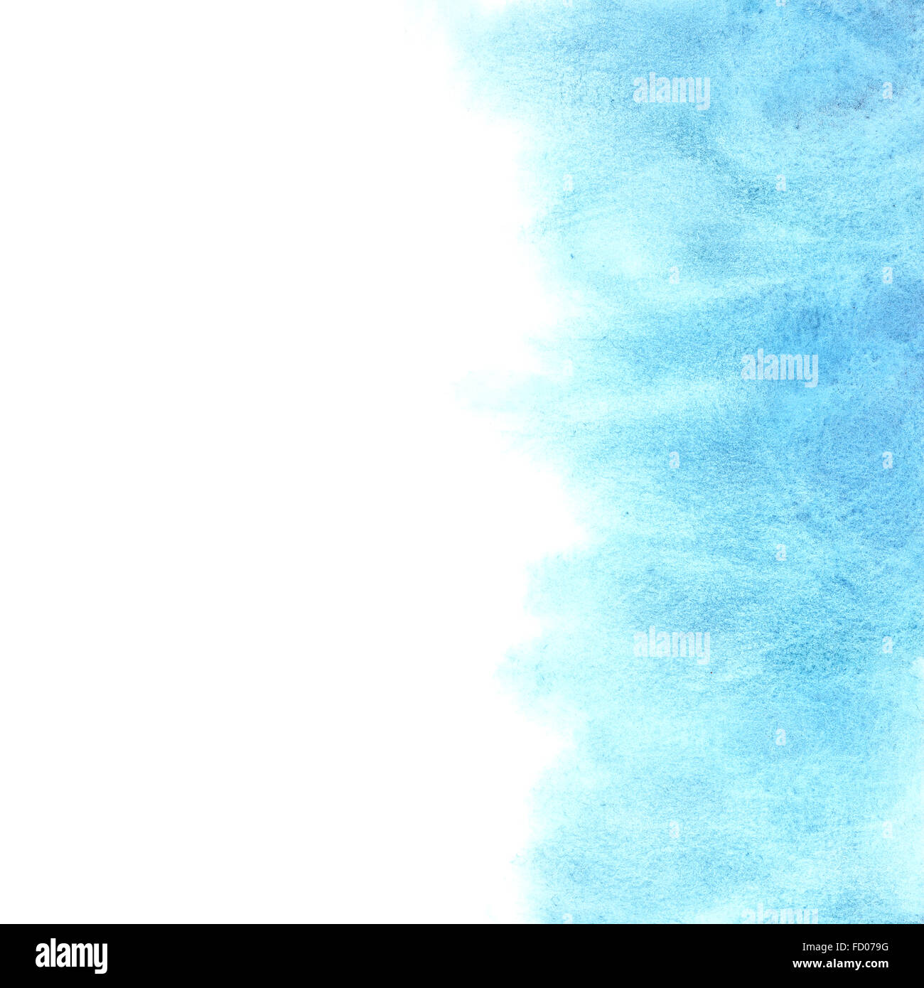 Blue watercolor background with space for your own text Stock Photo - Alamy