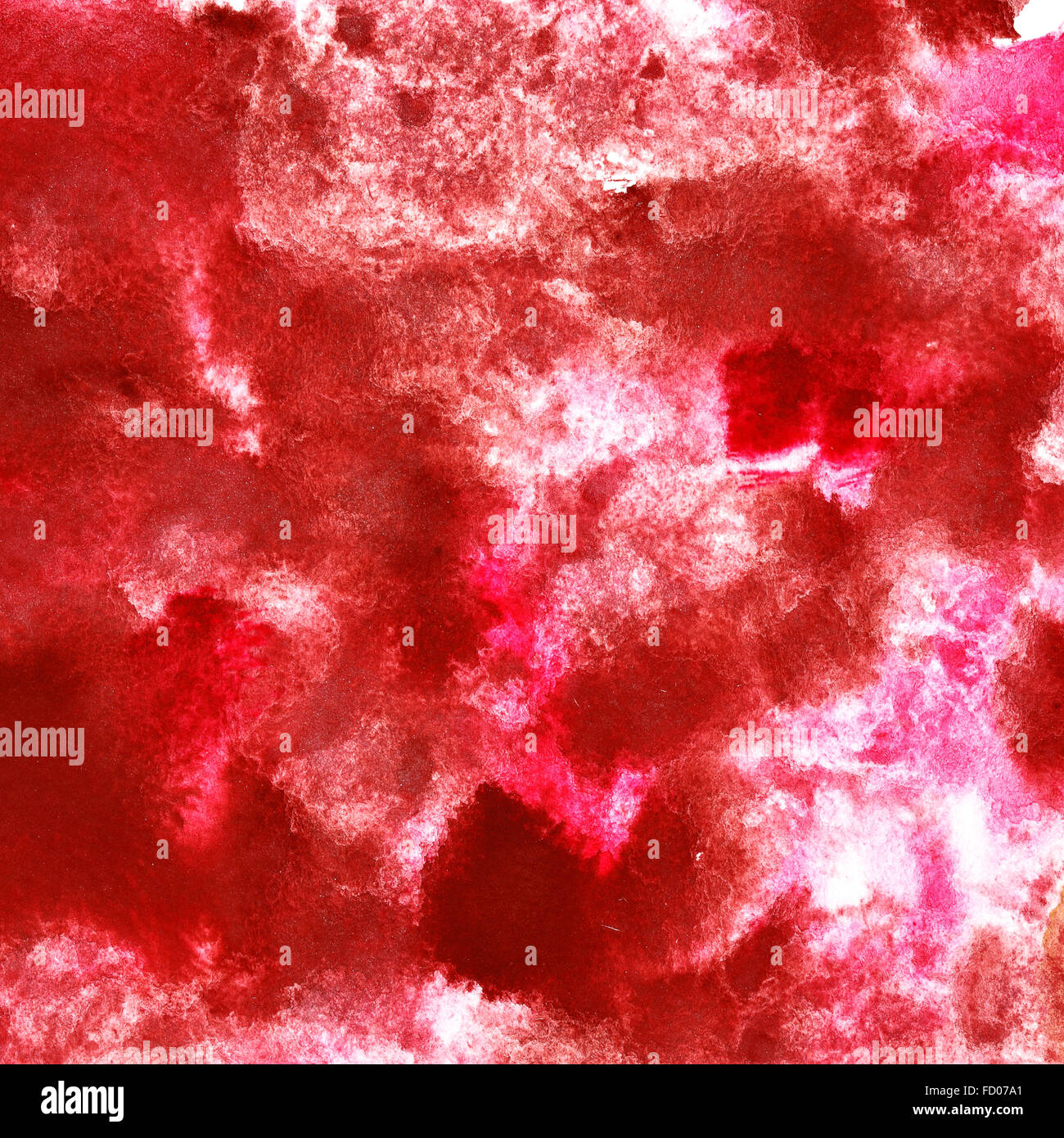 Red stains - abstract watercolor background Stock Photo - Alamy
