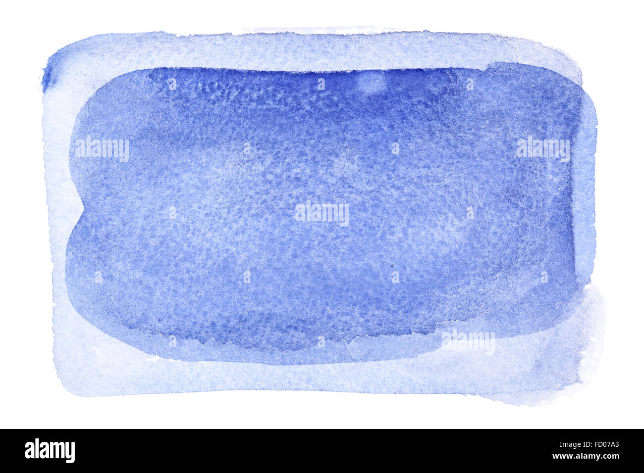 Blue watercolor background - space for your own text Stock Photo - Alamy