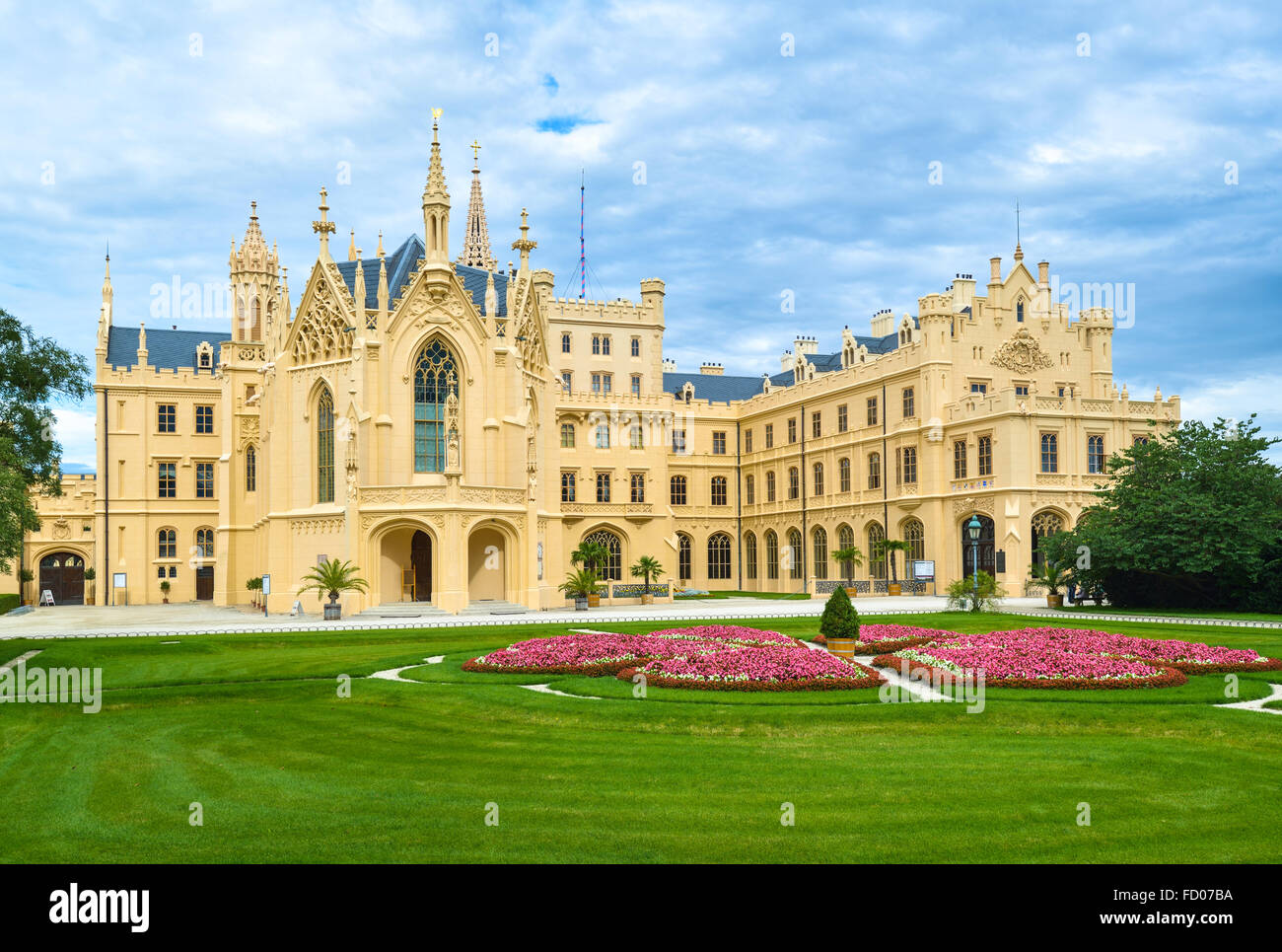 Park of lednice castle palace hi-res stock photography and images - Alamy