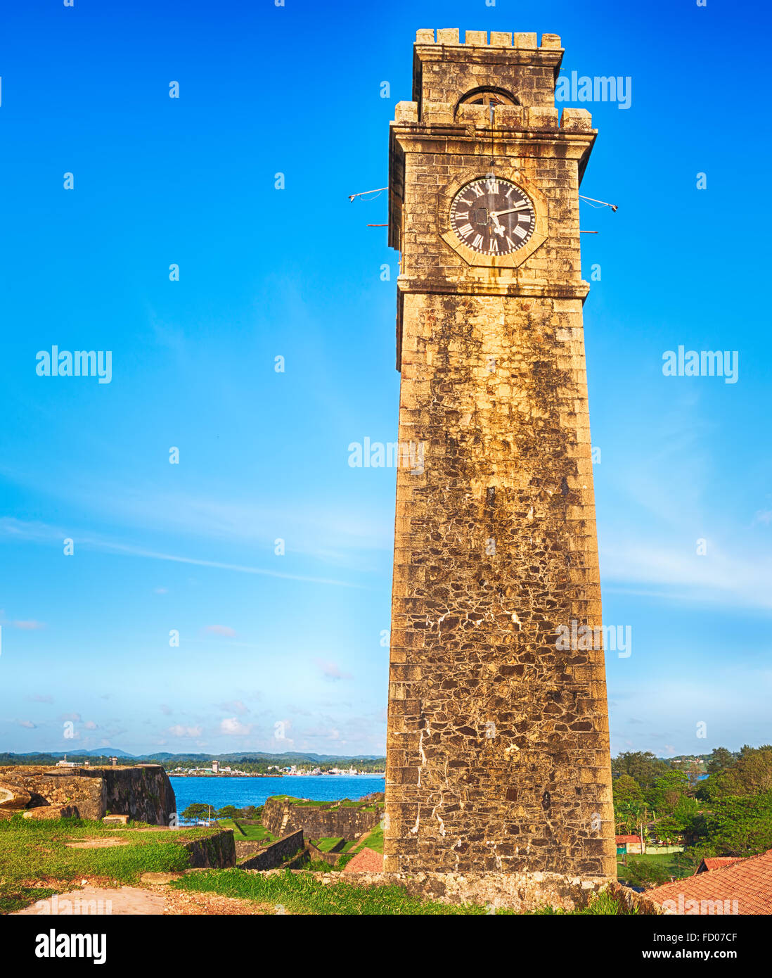Clock Tower In Galle Fort High Resolution Stock Photography and Images ...