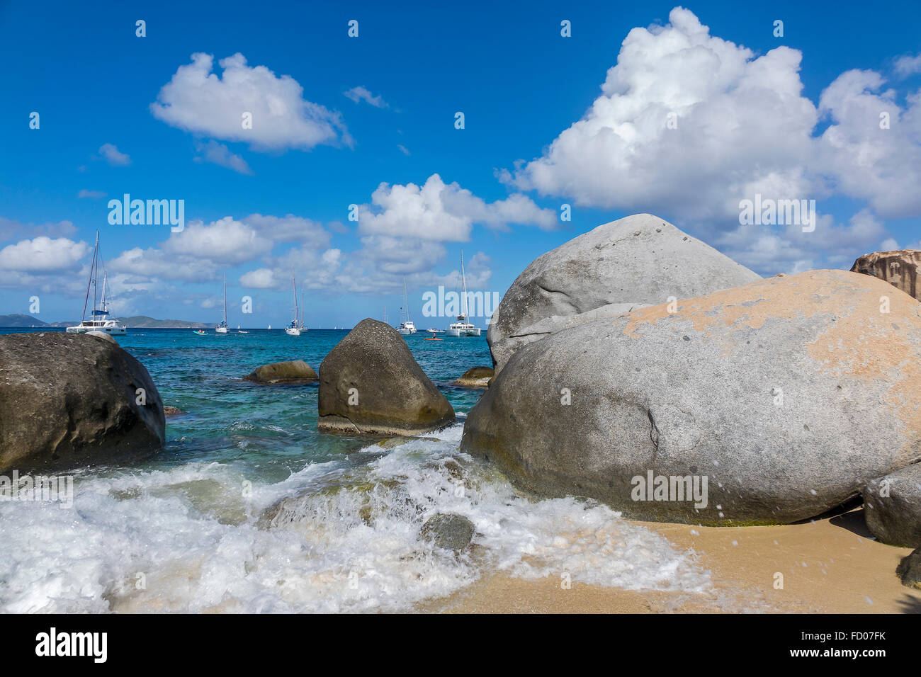 The Baths National Park Virgin Gorda British Virgin Islands West Indies ...
