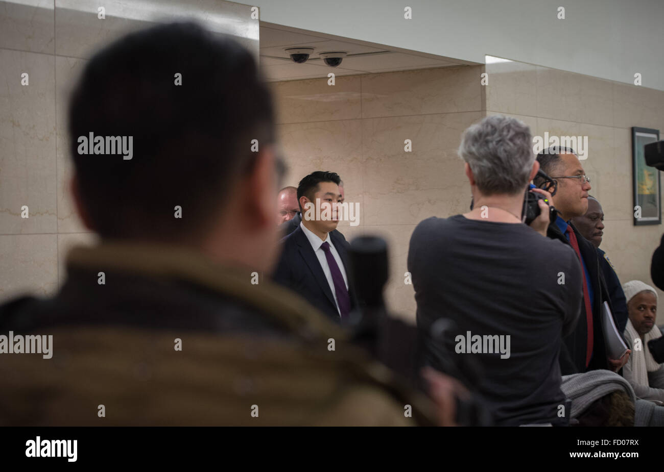 New York, NY, USA. 25th Jan, 2016. New York City Police Officer PETER ...