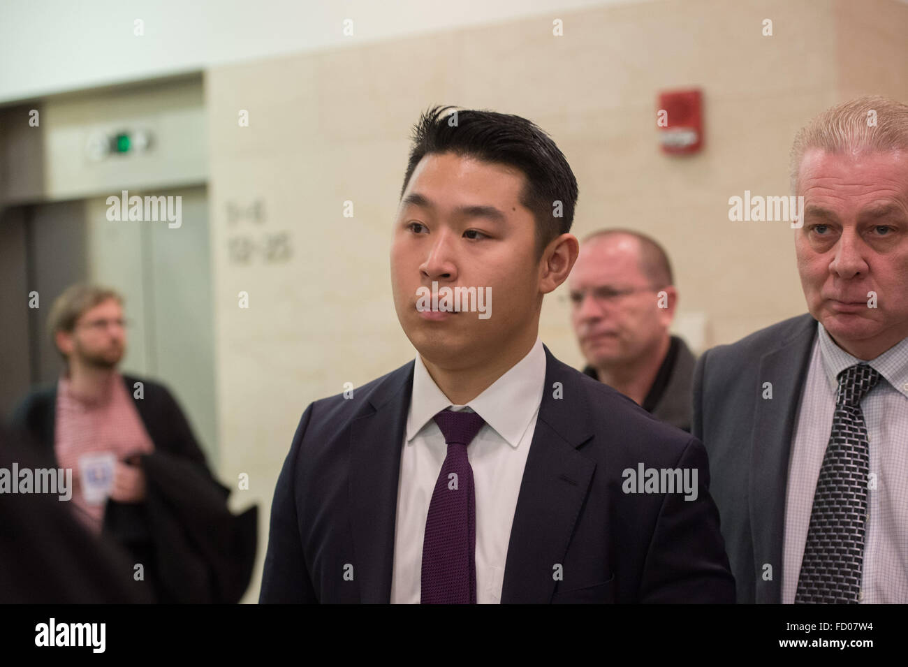 New York, NY, USA. 25th Jan, 2016. New York City Police Officer PETER ...