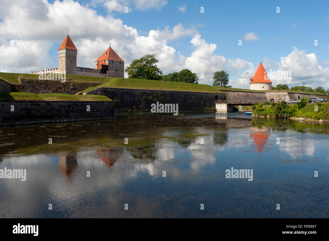 Bulwark. Kuressaare castle Stock Photo - Alamy