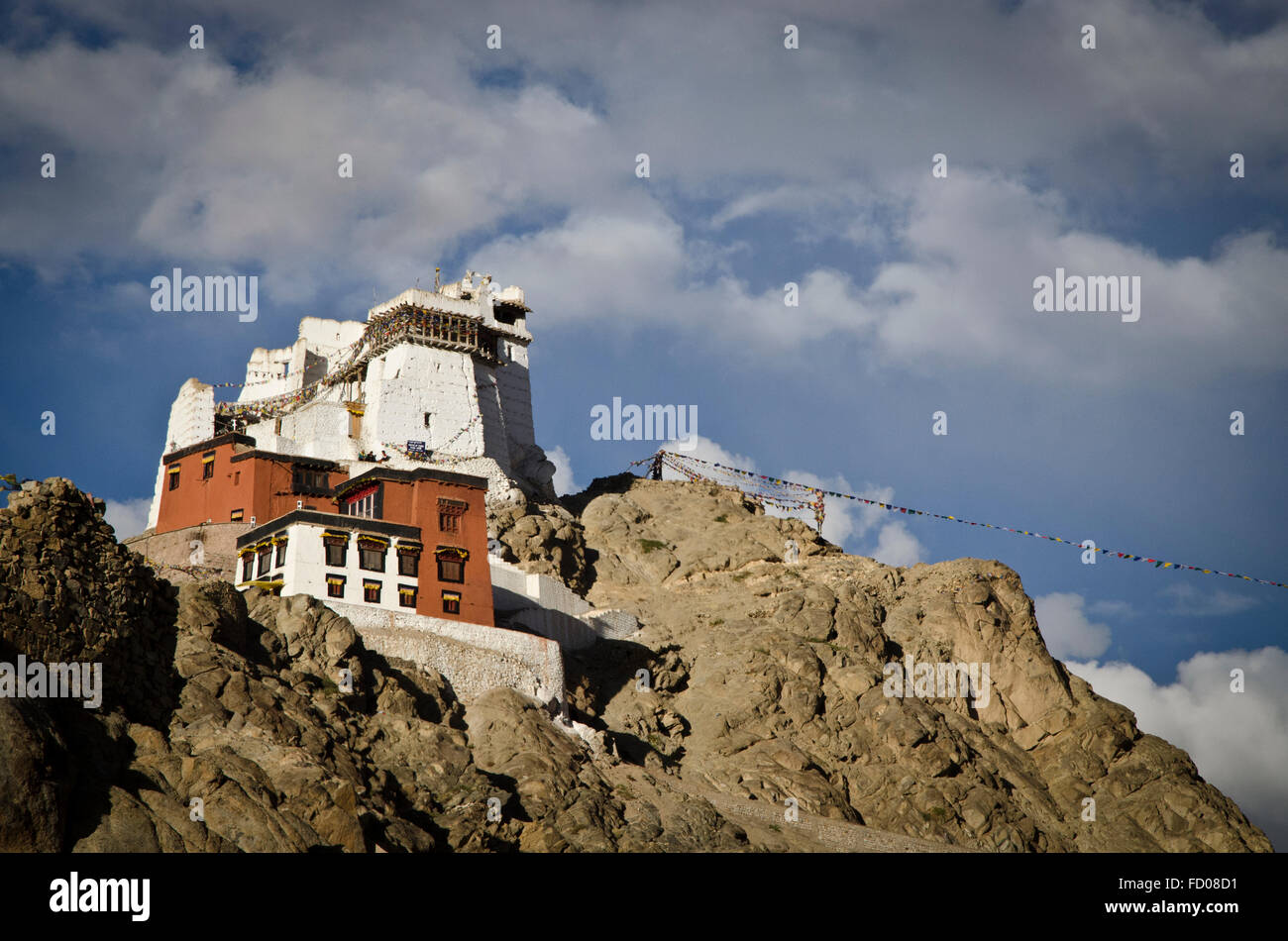 Monastery in Leh, Ladakh India Stock Photo - Alamy