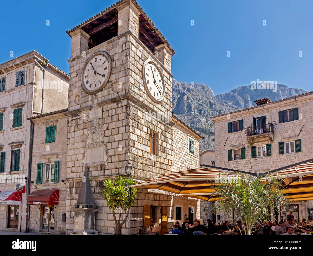 The romanesque clock tower hi-res stock photography and images - Alamy
