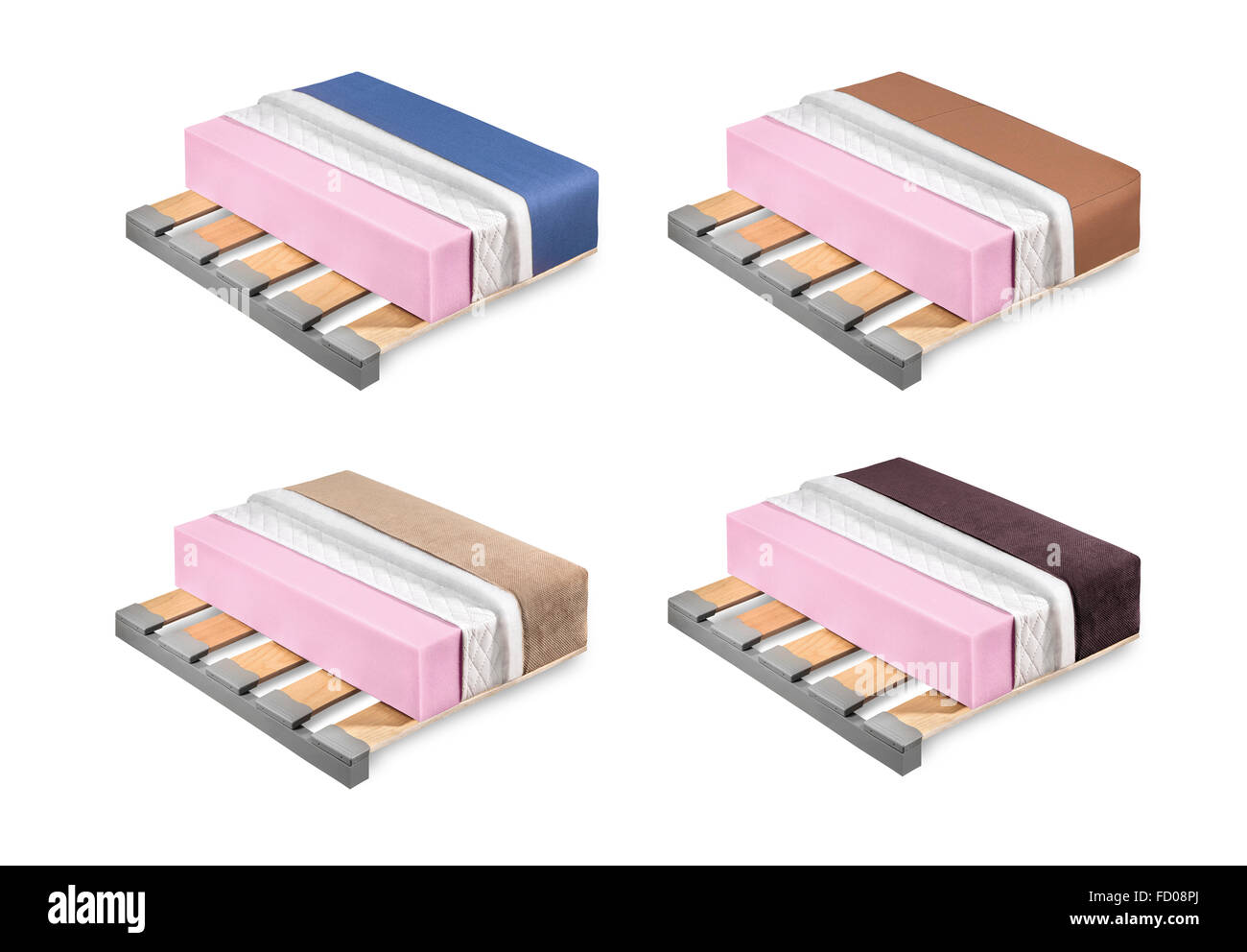 Cross section sofa armchair mattress hi-res stock photography and ...