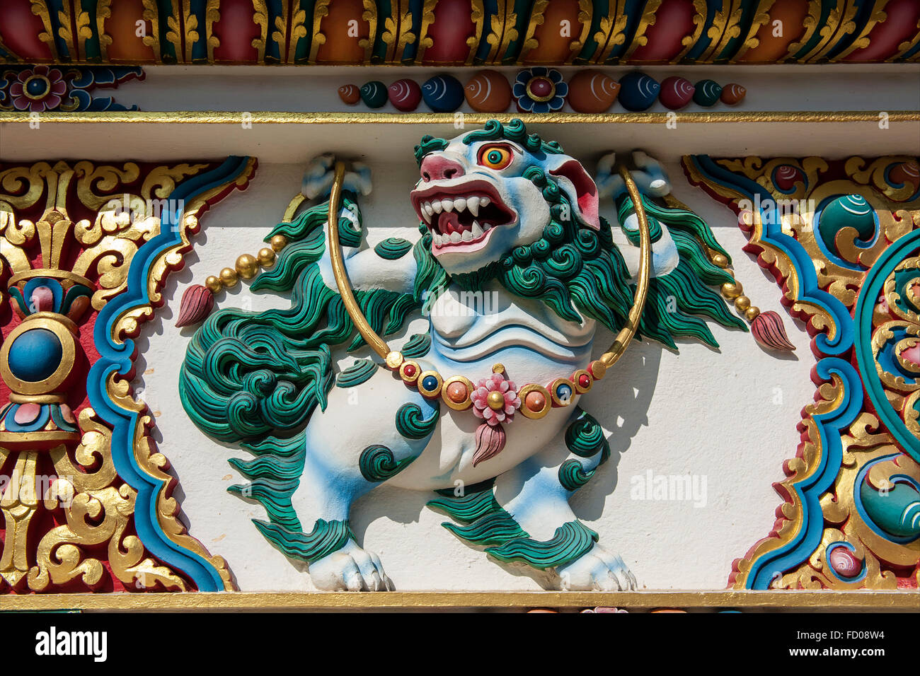 Nepal, Kopan monastery Stock Photo - Alamy