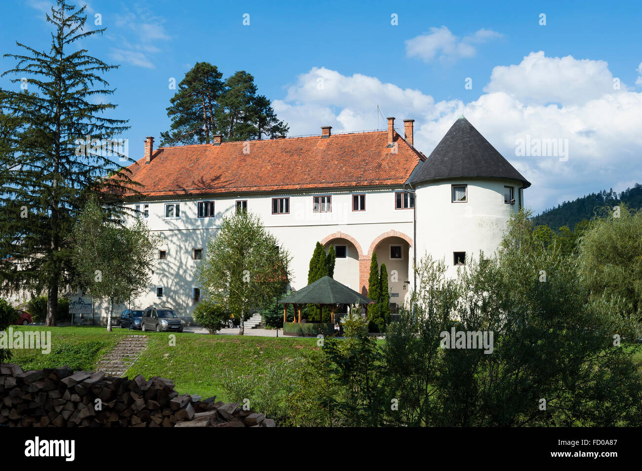 Vrbovec mansion, Nazarje, Savinja Statistical region, Styria, Slovenia ...