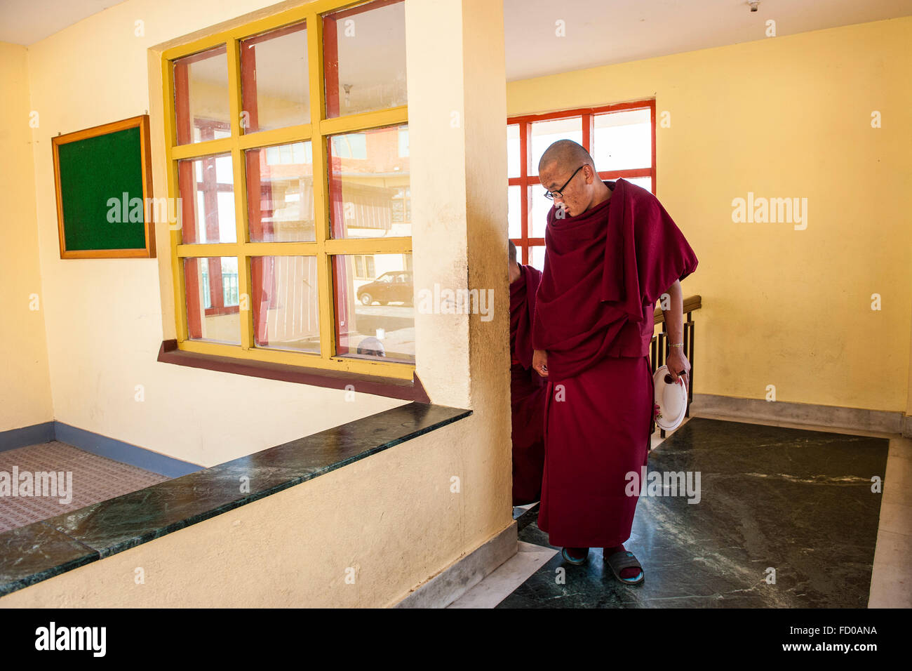 Nepal, Kopan monastery Stock Photo - Alamy