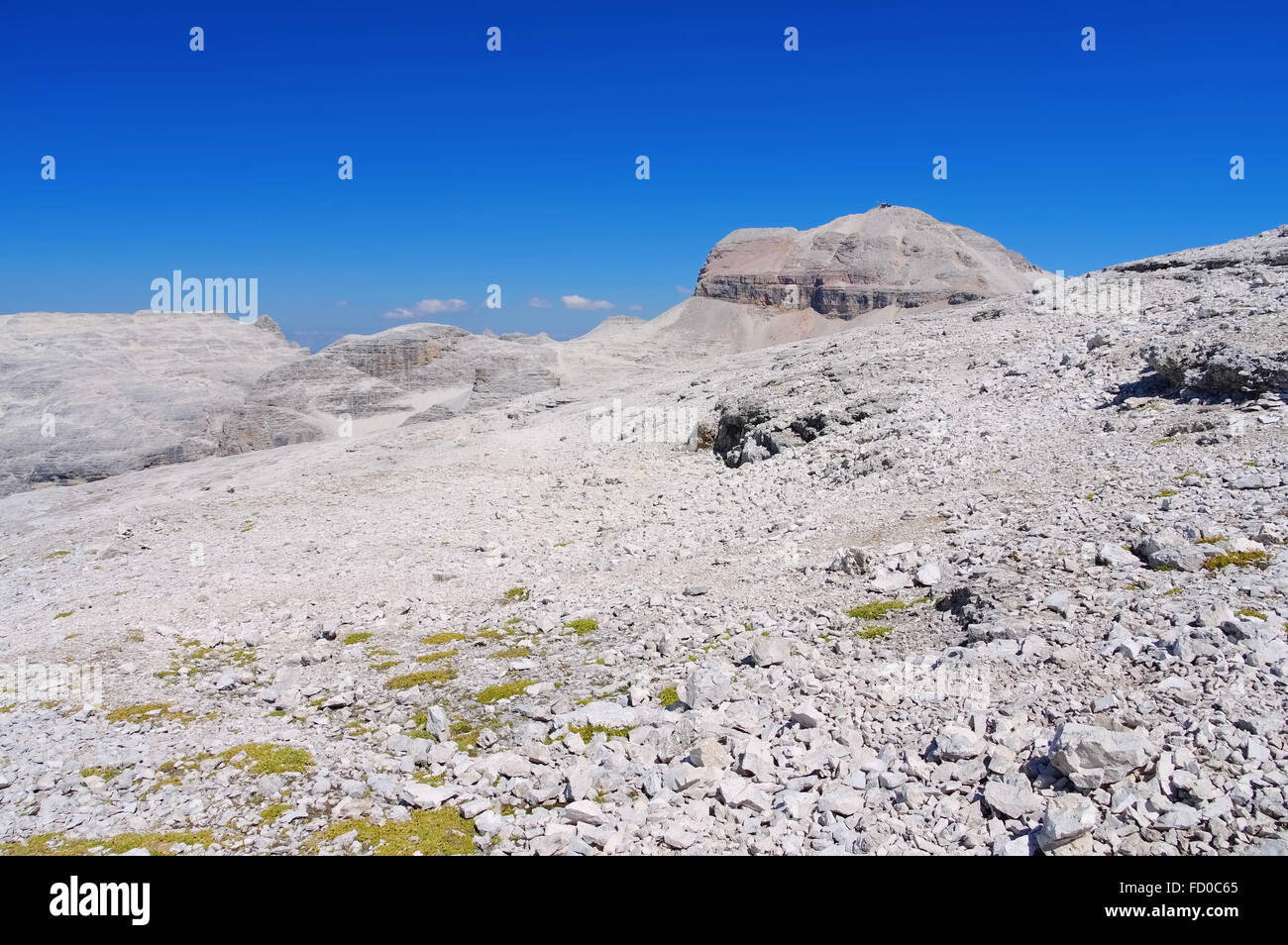 Sella Gruppe in Dolomiten, italienische Alpen - Sella group in ...