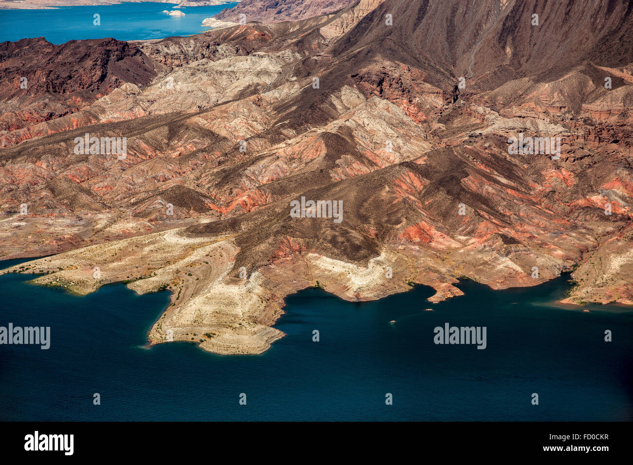 Aerial view of Lake Mead Stock Photo - Alamy