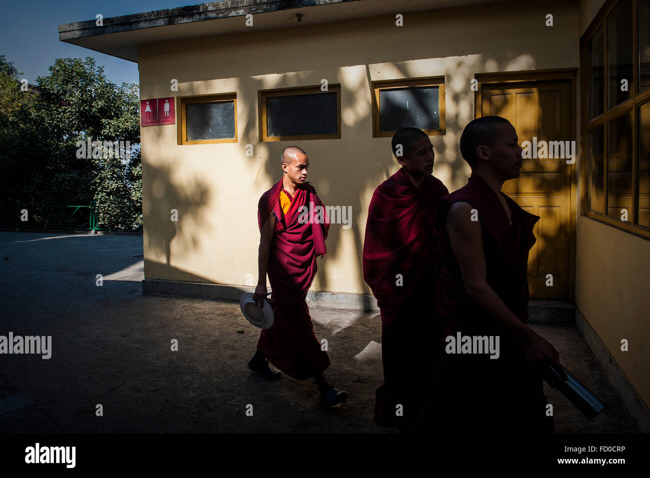 Nepal, Kopan monastery Stock Photo - Alamy