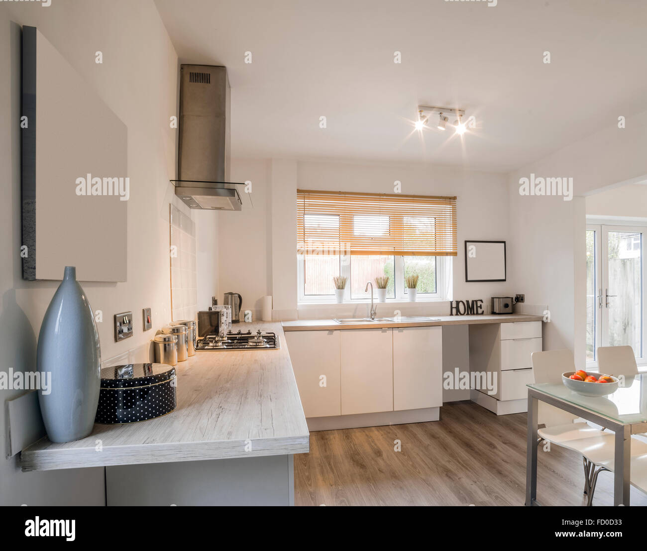 Kitchen dining room show house hi-res stock photography and images - Alamy