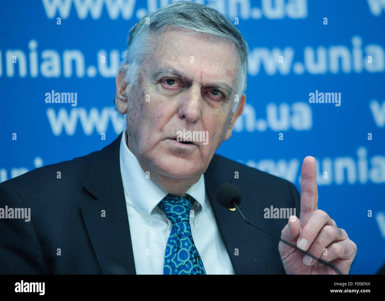 Kiev, Ukraine. 26th Jan, 2016. Nobel Prize in Chemistry, an Israeli ...