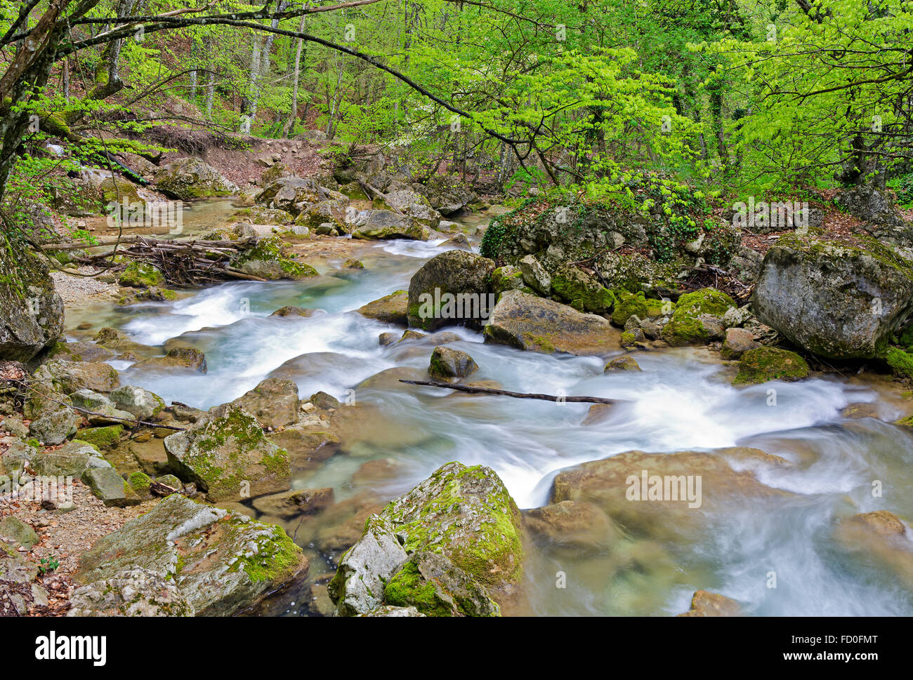 Spring flows river hi-res stock photography and images - Alamy