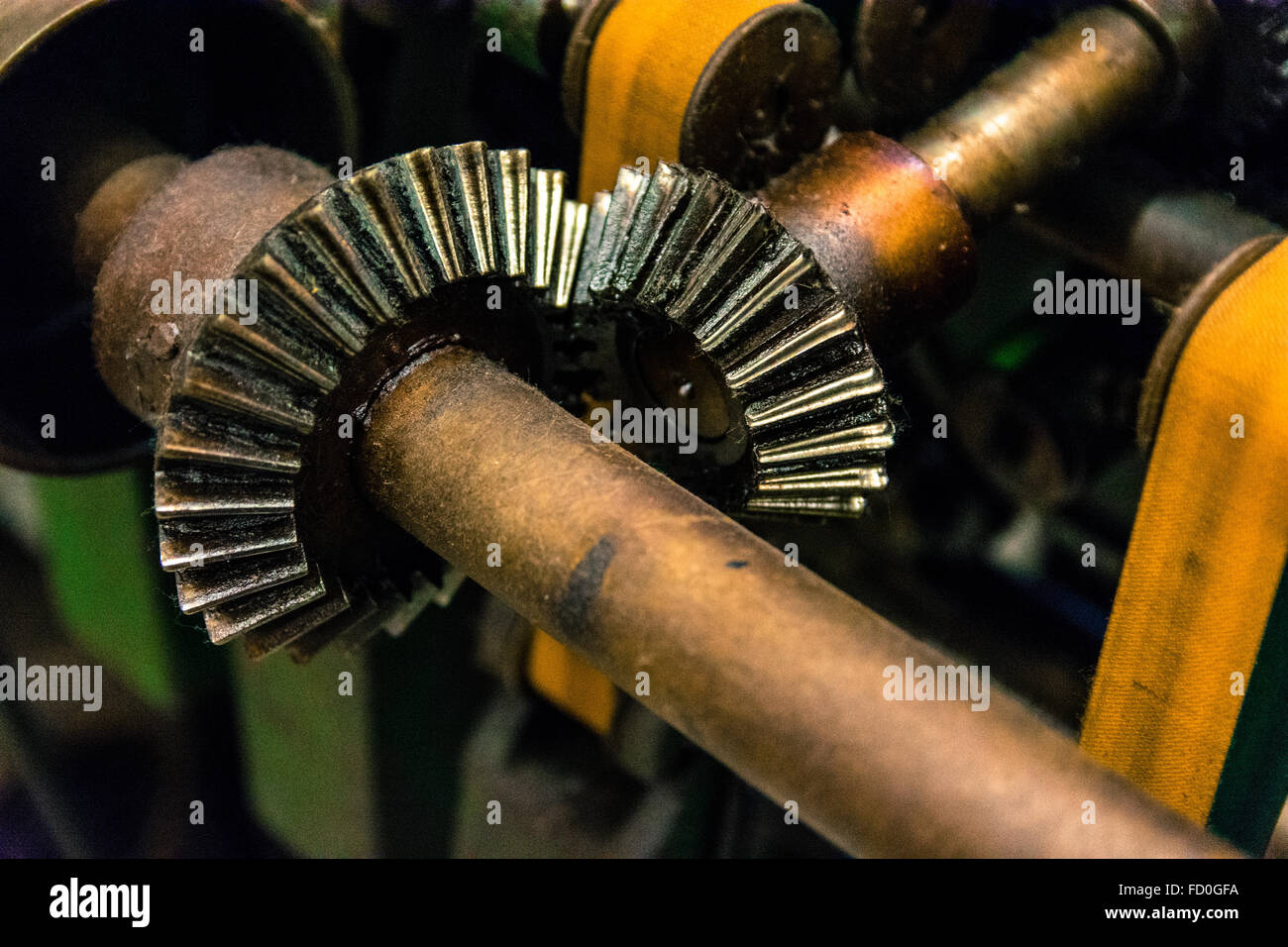 Close up gears made hi-res stock photography and images - Alamy