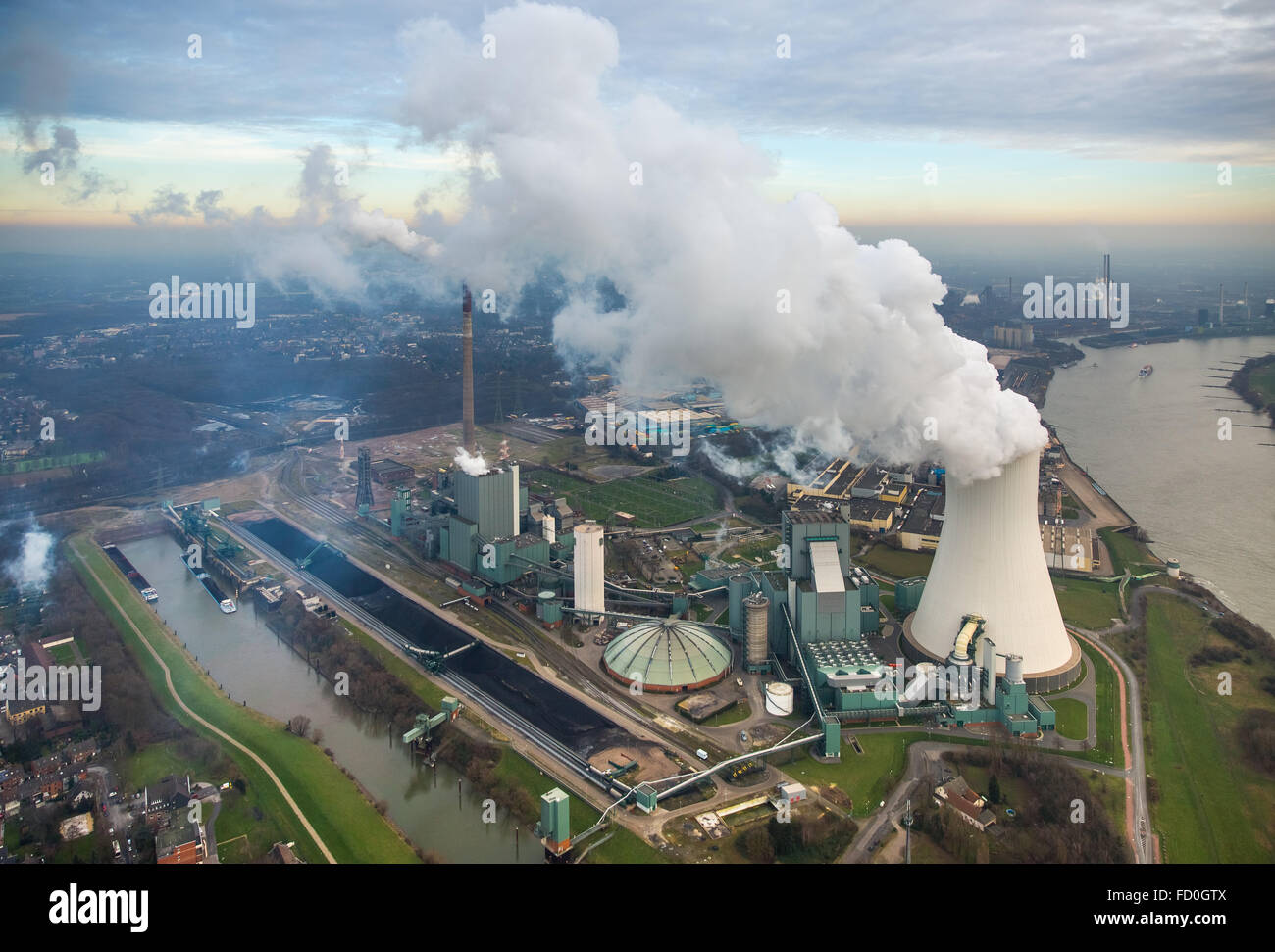 Steag power plant walsum am rhein hi-res stock photography and images ...