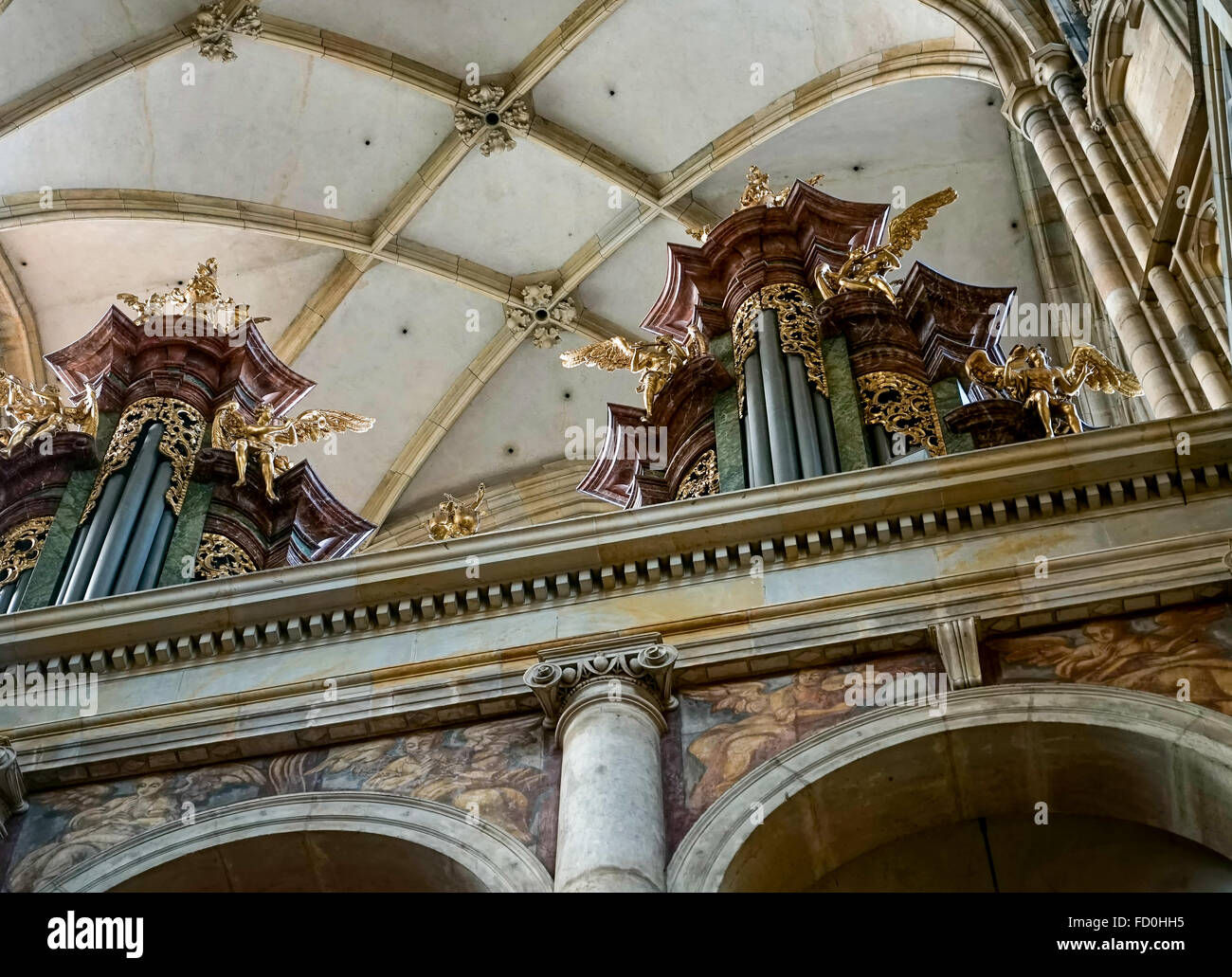 Trumpets ceiling hi-res stock photography and images - Alamy
