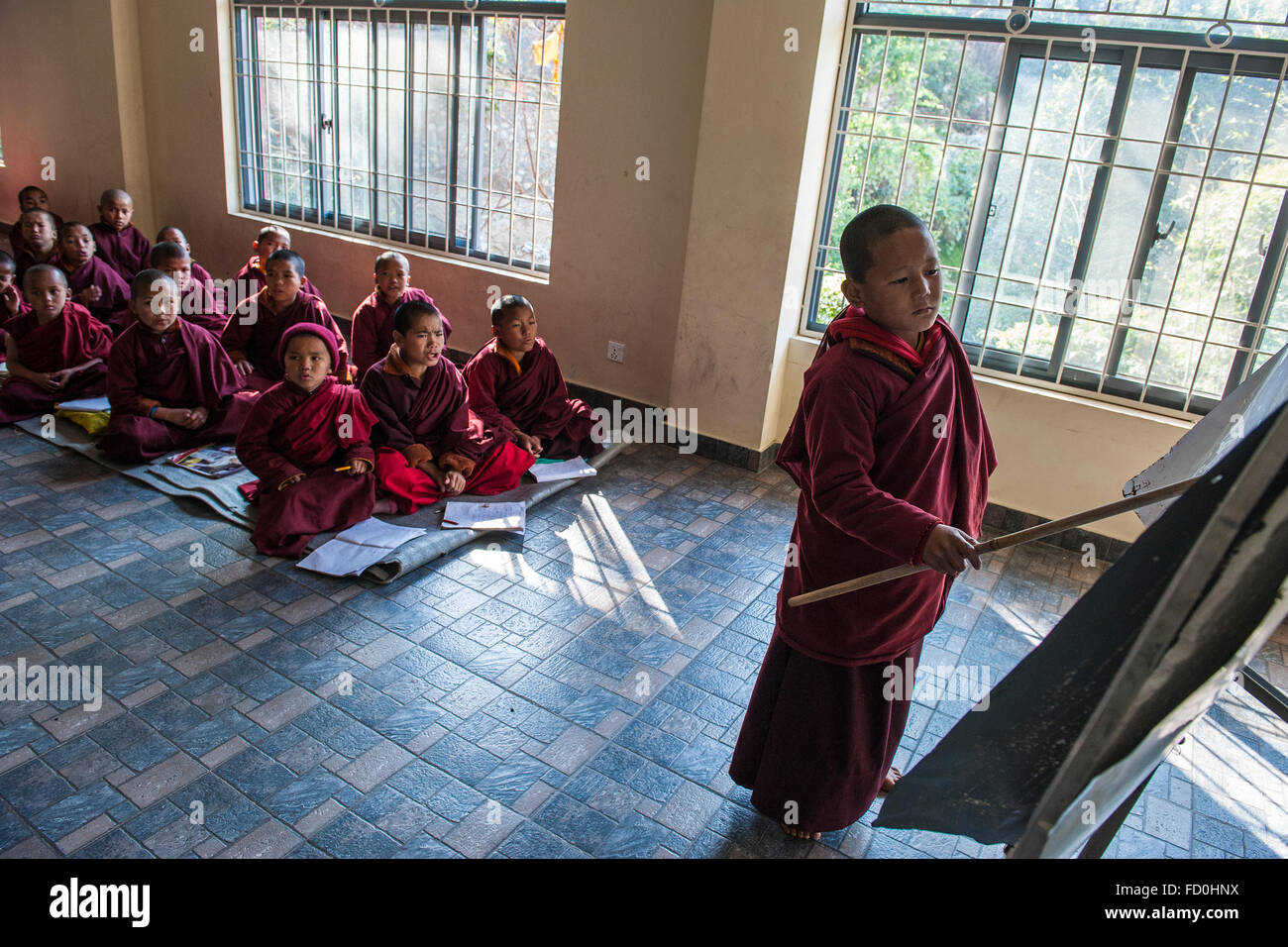 Nepal kopan monastery hi-res stock photography and images - Alamy