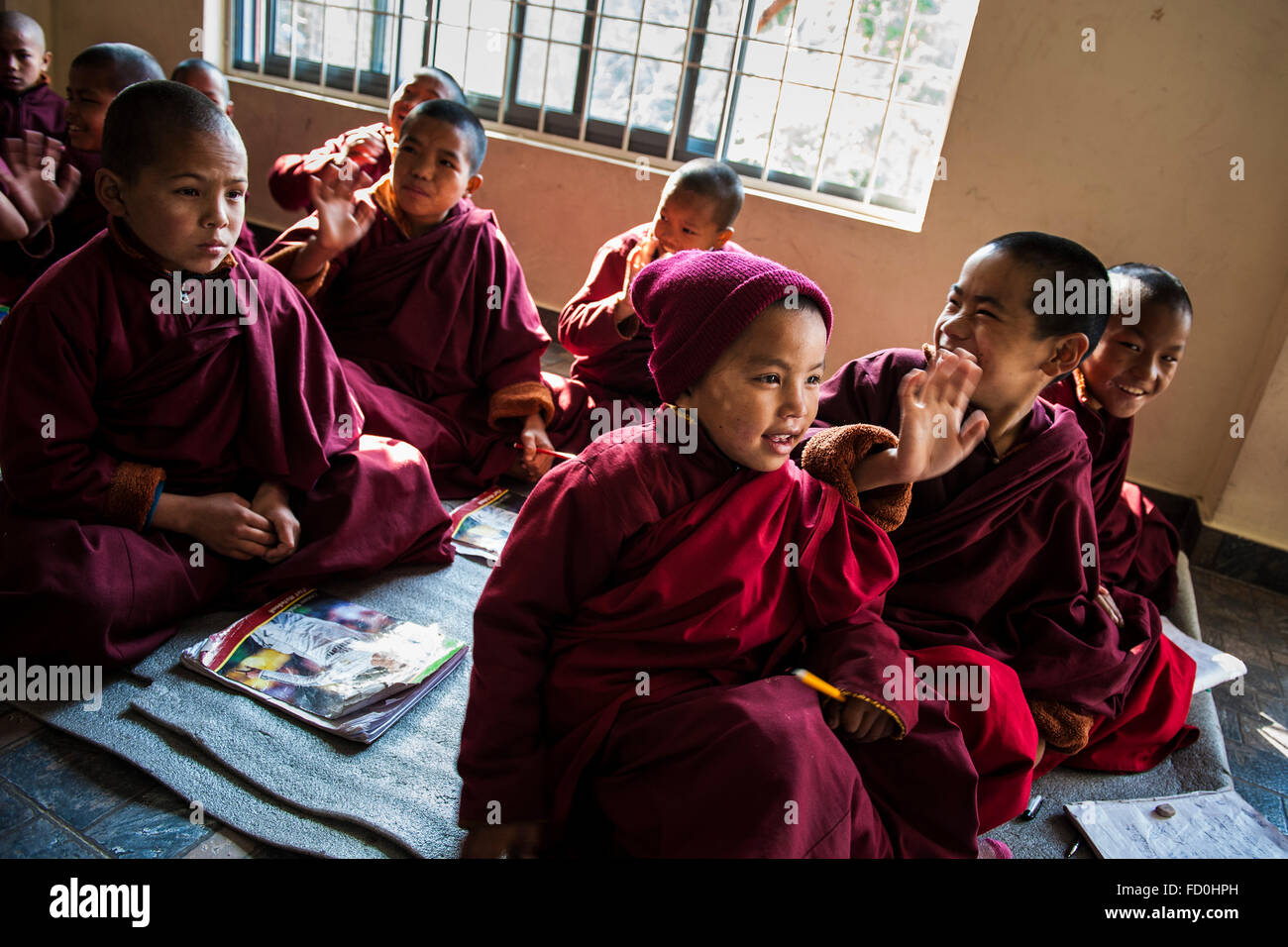 Nepal kopan monastery hi-res stock photography and images - Alamy