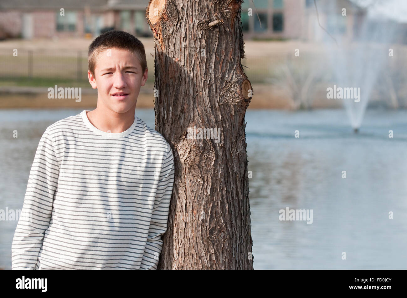 Boy teen teenager solitude hi-res stock photography and images - Alamy